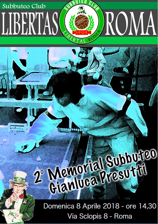 OSC LIBERTAS ROMA - 2° MEMORIAL GIANLUCA PRESUTTI
