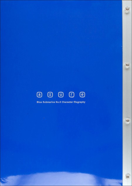 Azure: Blue Submarine No.6 Character Filegraphy (Range Murata)