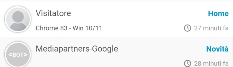 Privacy: chat, lista membri e utenti connessi