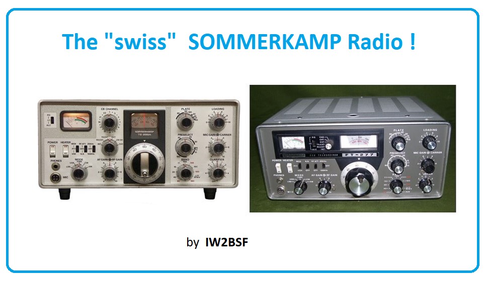 Un marchio storico .... ricordate gli RTX SOMMERKAMP