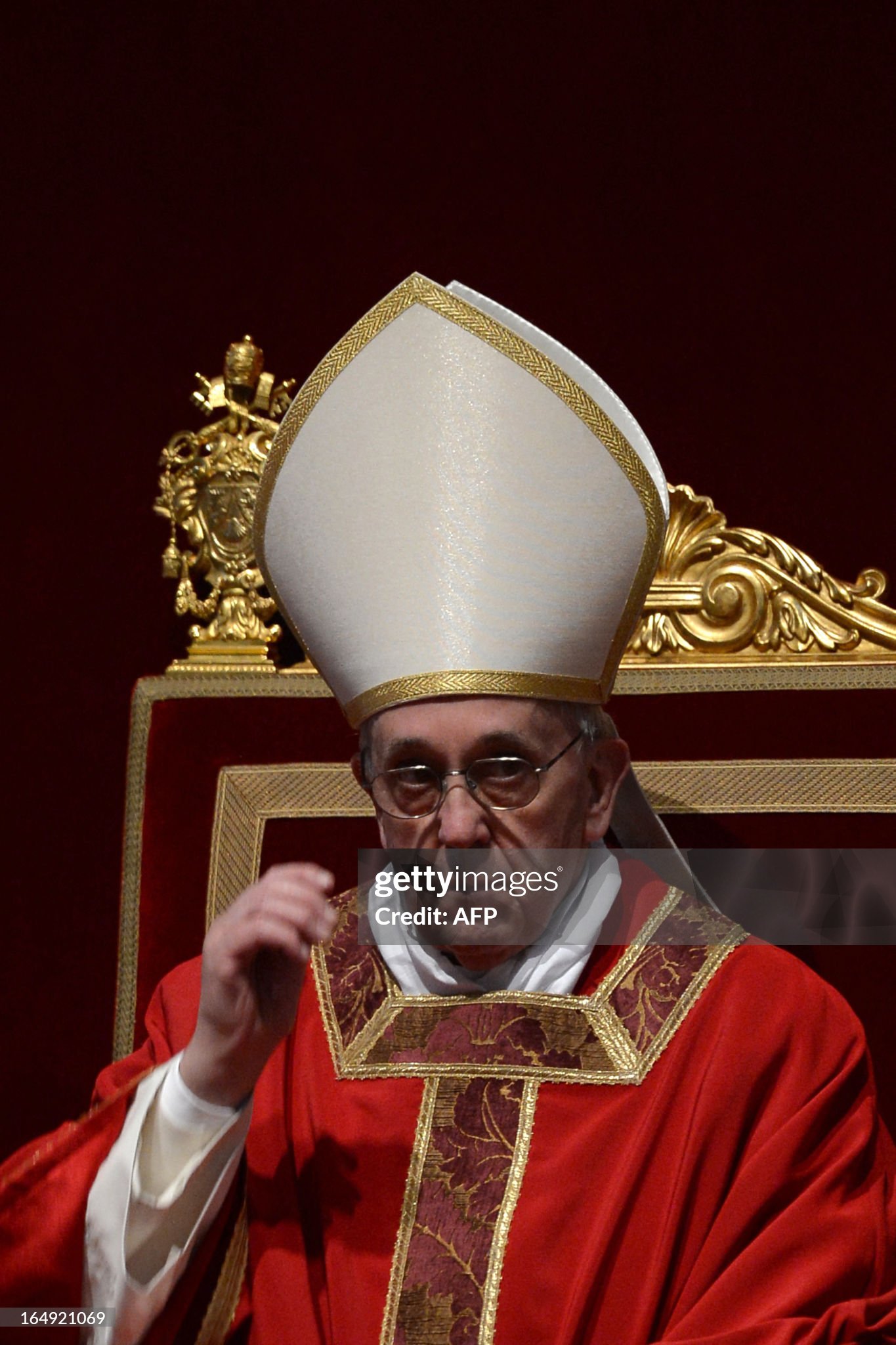 Elenco delle MITRE indossate da Papa Francesco