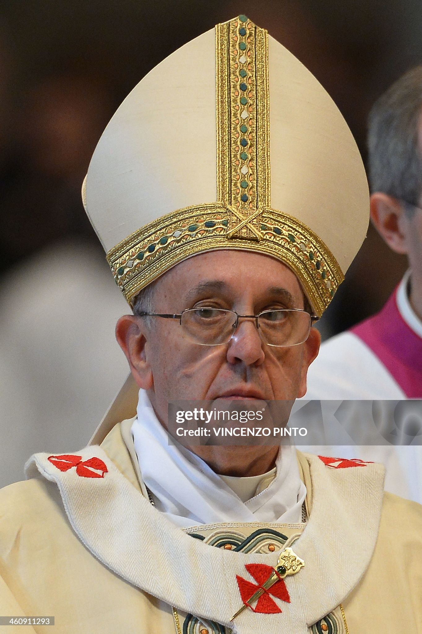 Elenco delle MITRE indossate da Papa Francesco