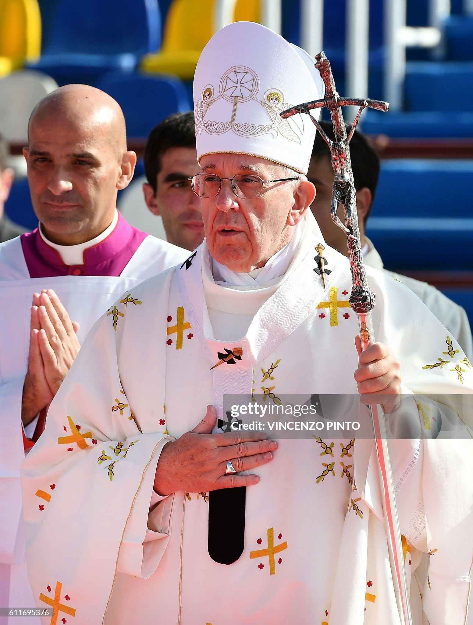 Elenco delle MITRE indossate da Papa Francesco