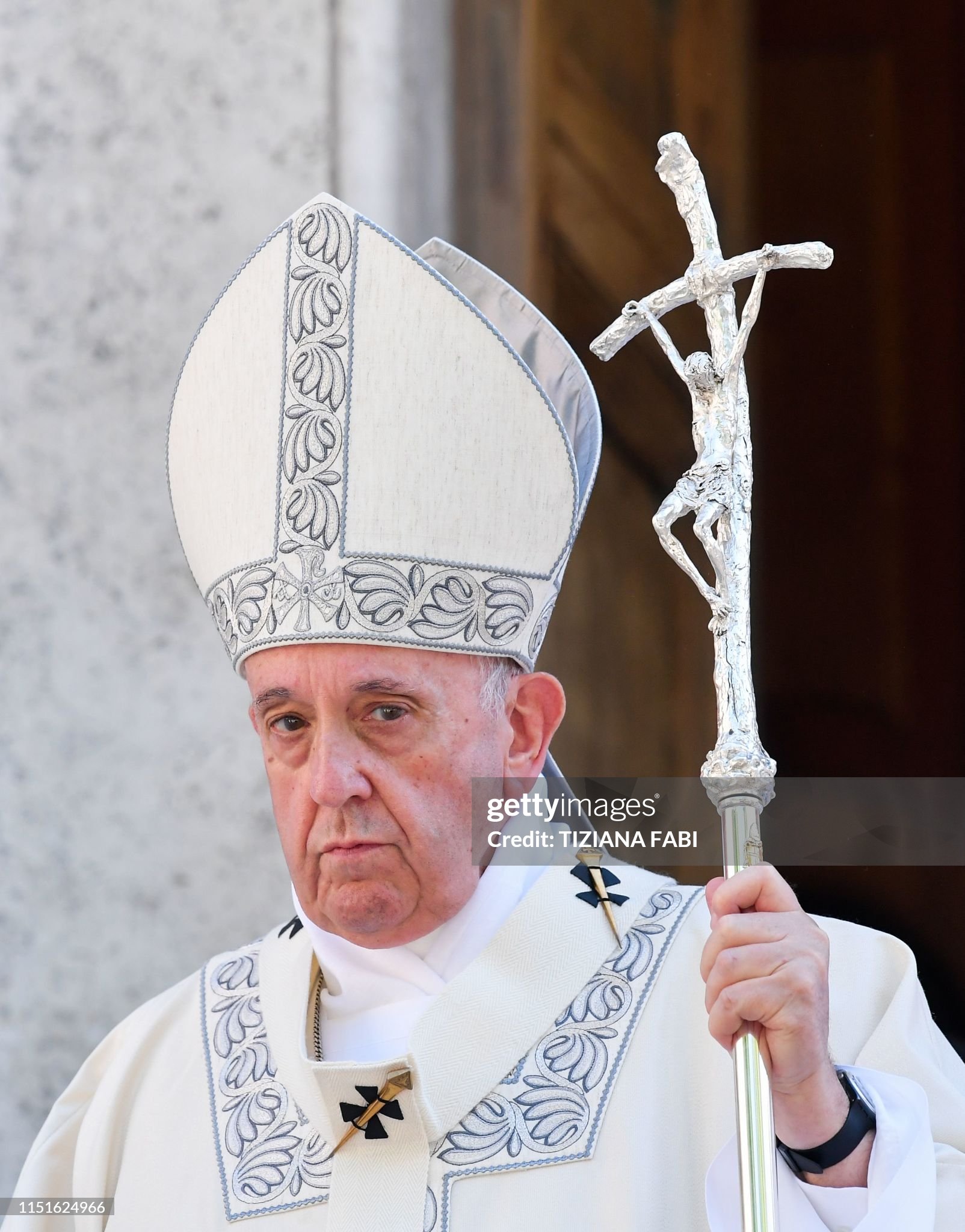 Elenco delle MITRE indossate da Papa Francesco