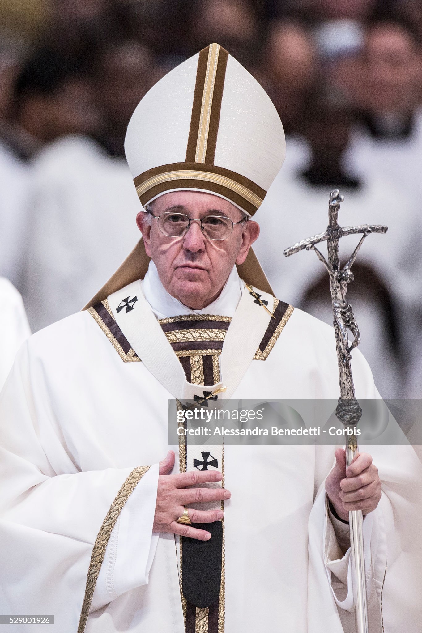 Elenco delle MITRE indossate da Papa Francesco