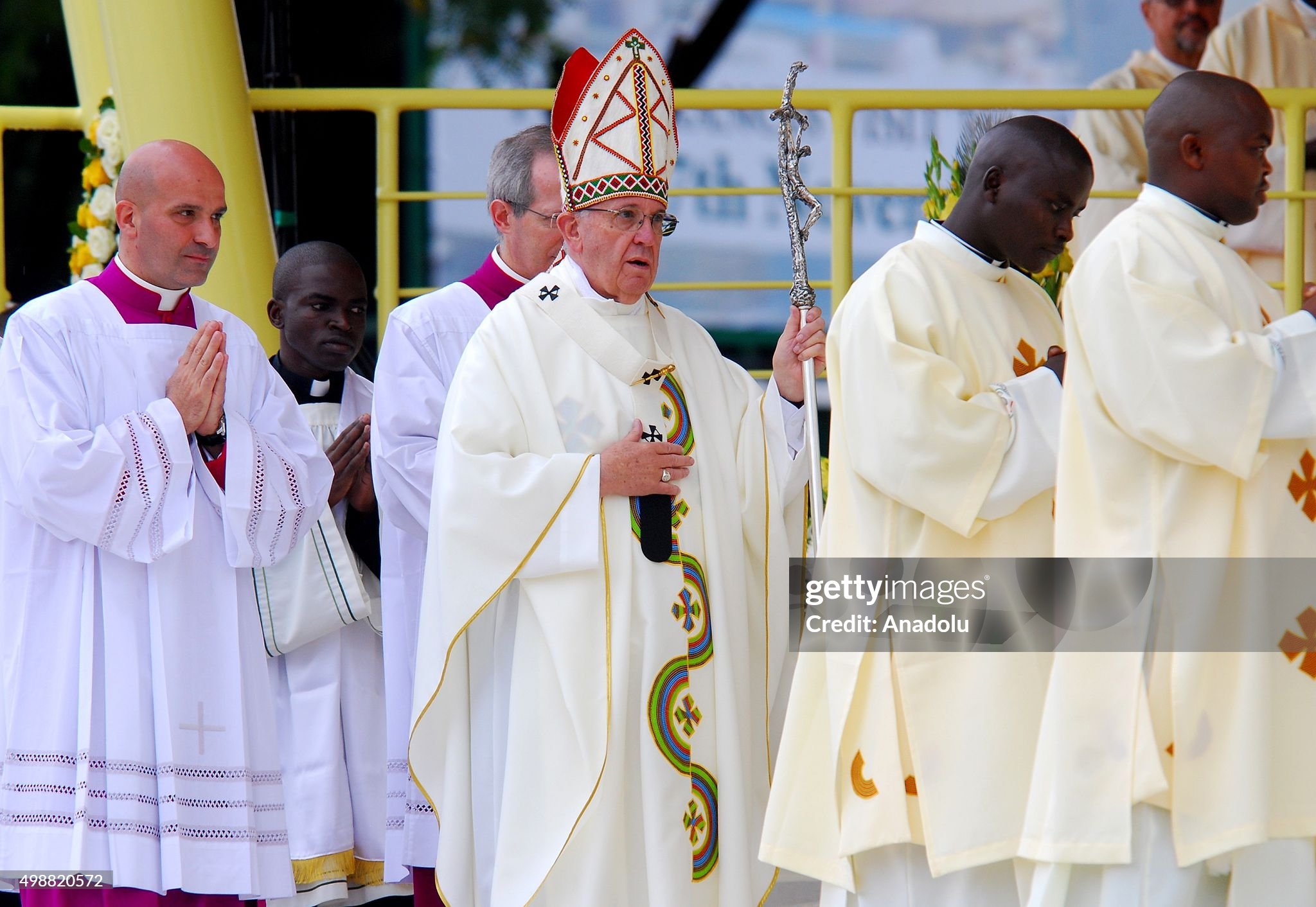 Elenco delle CASULE indossate da Papa Francesco