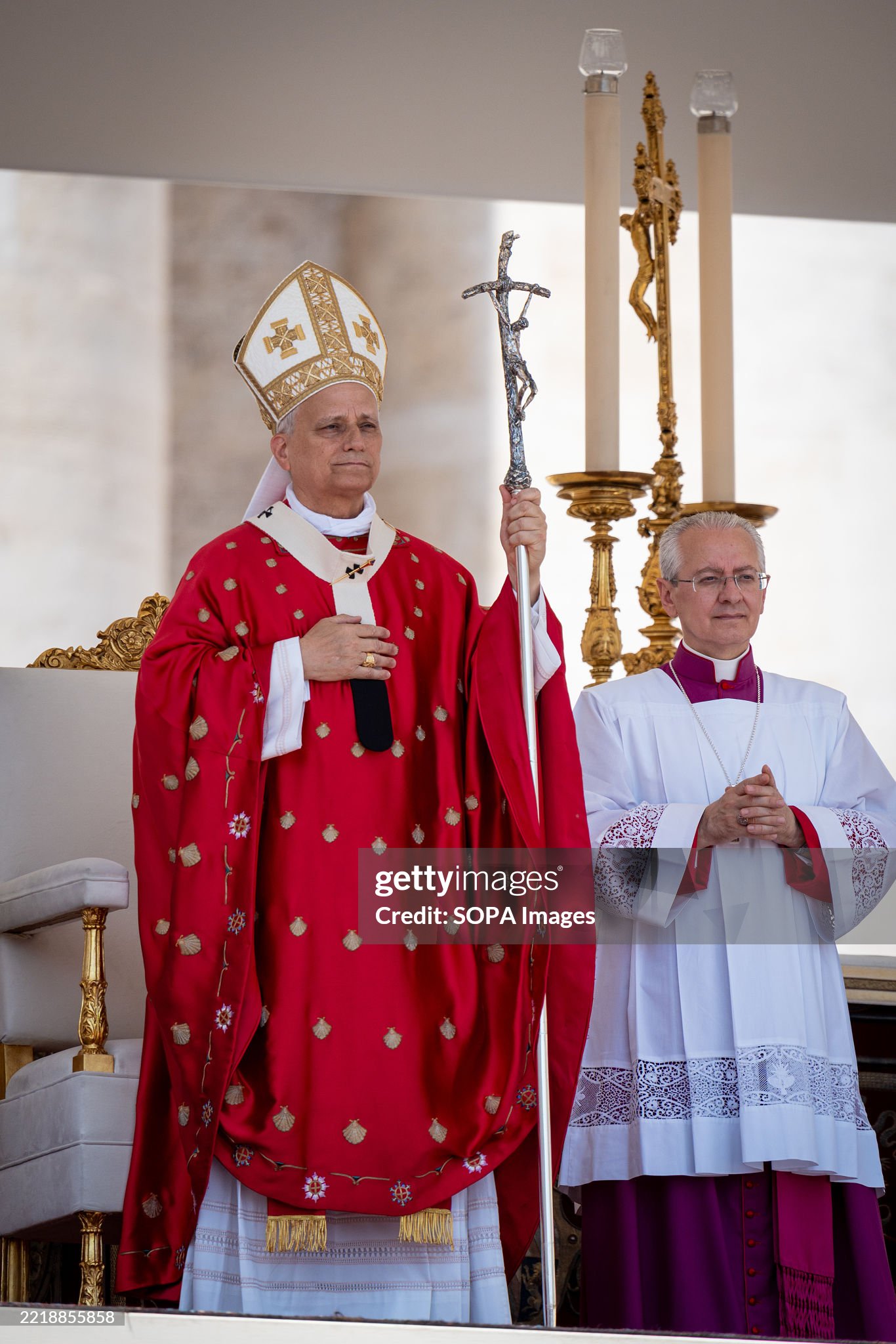 Elenco delle CASULE indossate da Papa Leone XIV