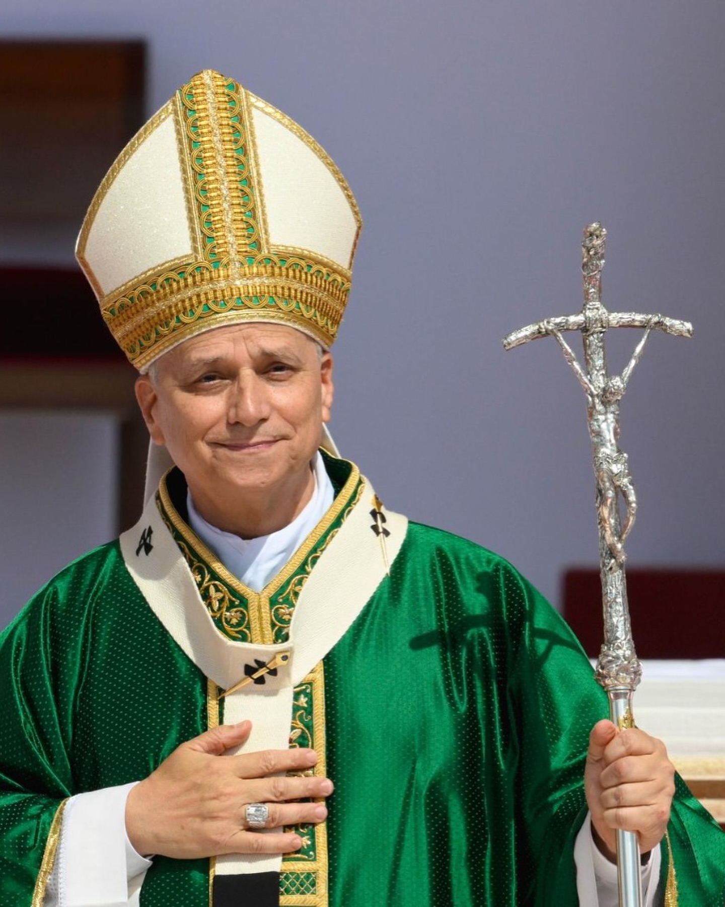 Elenco delle MITRE indossate da Papa Leone XIV