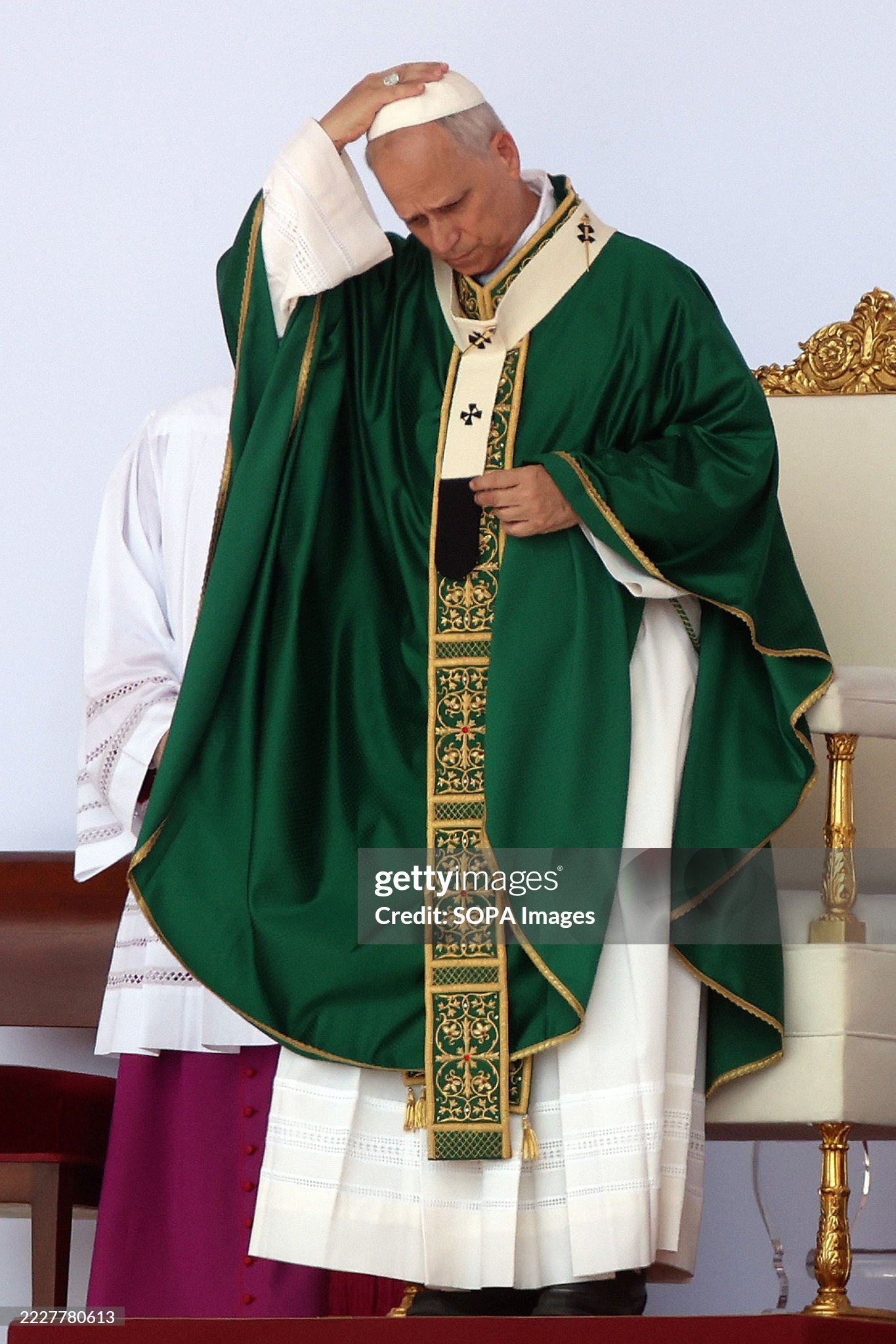 Elenco delle CASULE indossate da Papa Leone XIV