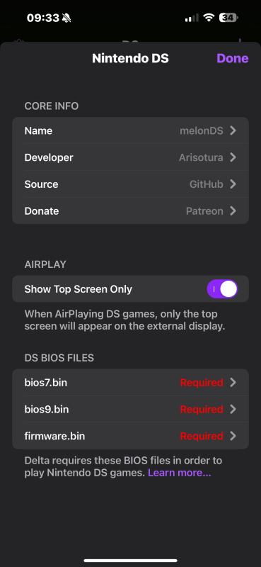 Delta per iOS