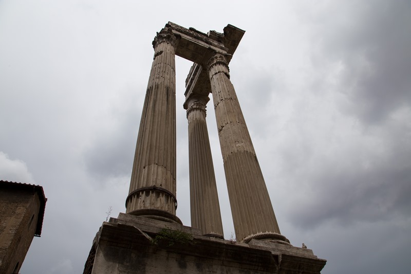 Il tempio di Apollo in circo.