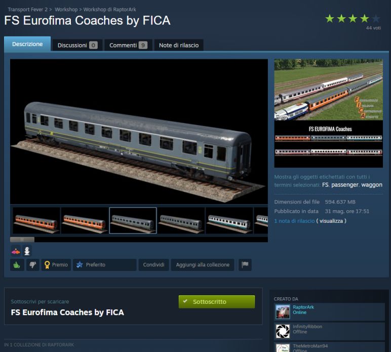 FS Eurofima Coaches by FICA