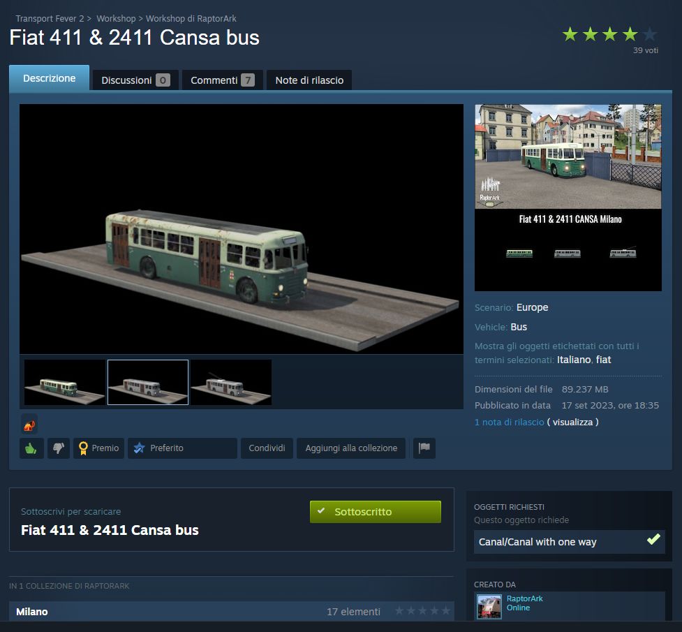 Fiat 411 & 2411 Cansa bus