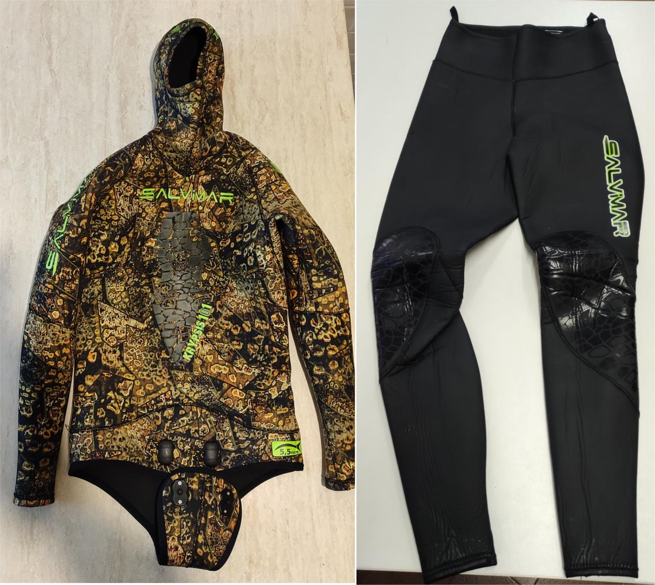 giacche XL salvimar e cressi e accessori