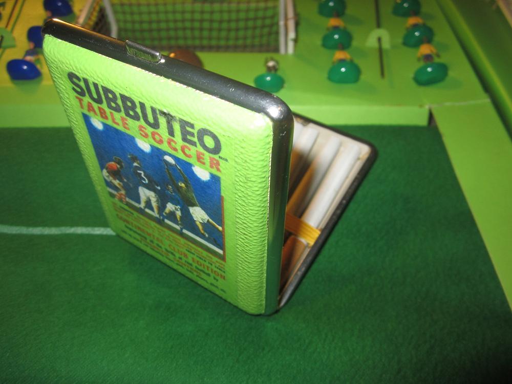 Subbuteo cigarette case..